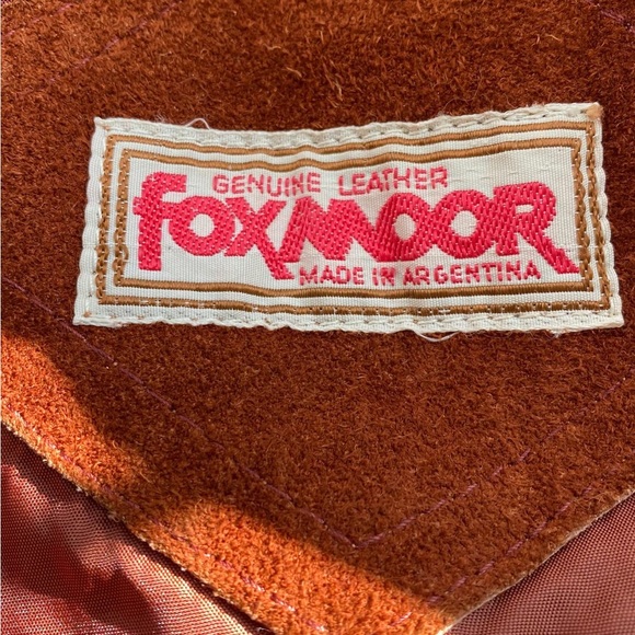 American Vintage | Jackets & Coats | Vintage 7s Foxmoor Suede Leather ...